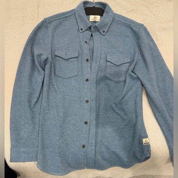 Surfside Supply | Jackets & Coats | Mens S Light Blue Shirtjacket ...